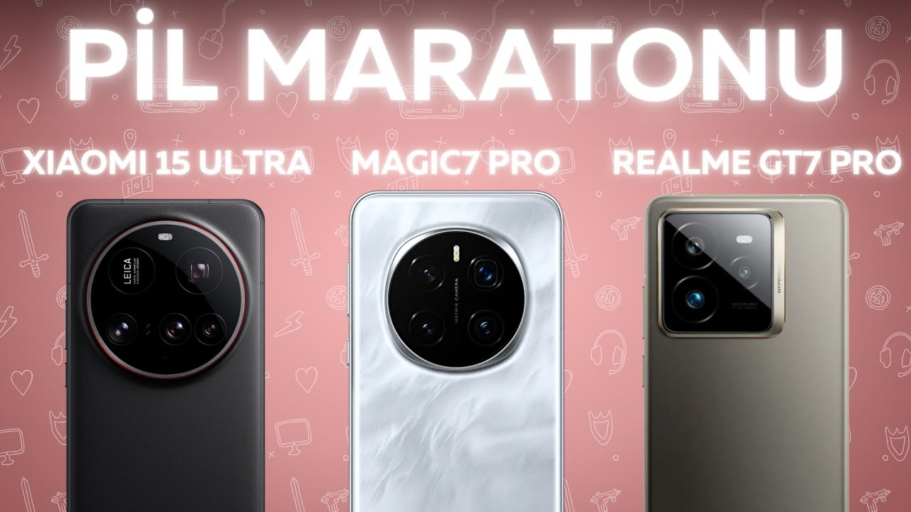 EN İYİ BATARYA HANGİ TELEFONDA? | Xiaomi 15 Ultra vs HONOR Magic7 Pro vs realme GT7 Pro - YouTube