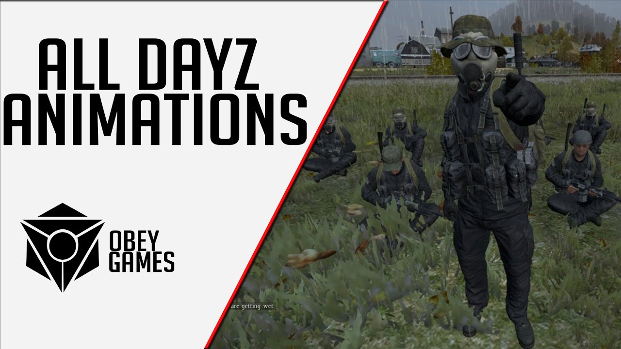 All DayZ Animations - YouTube