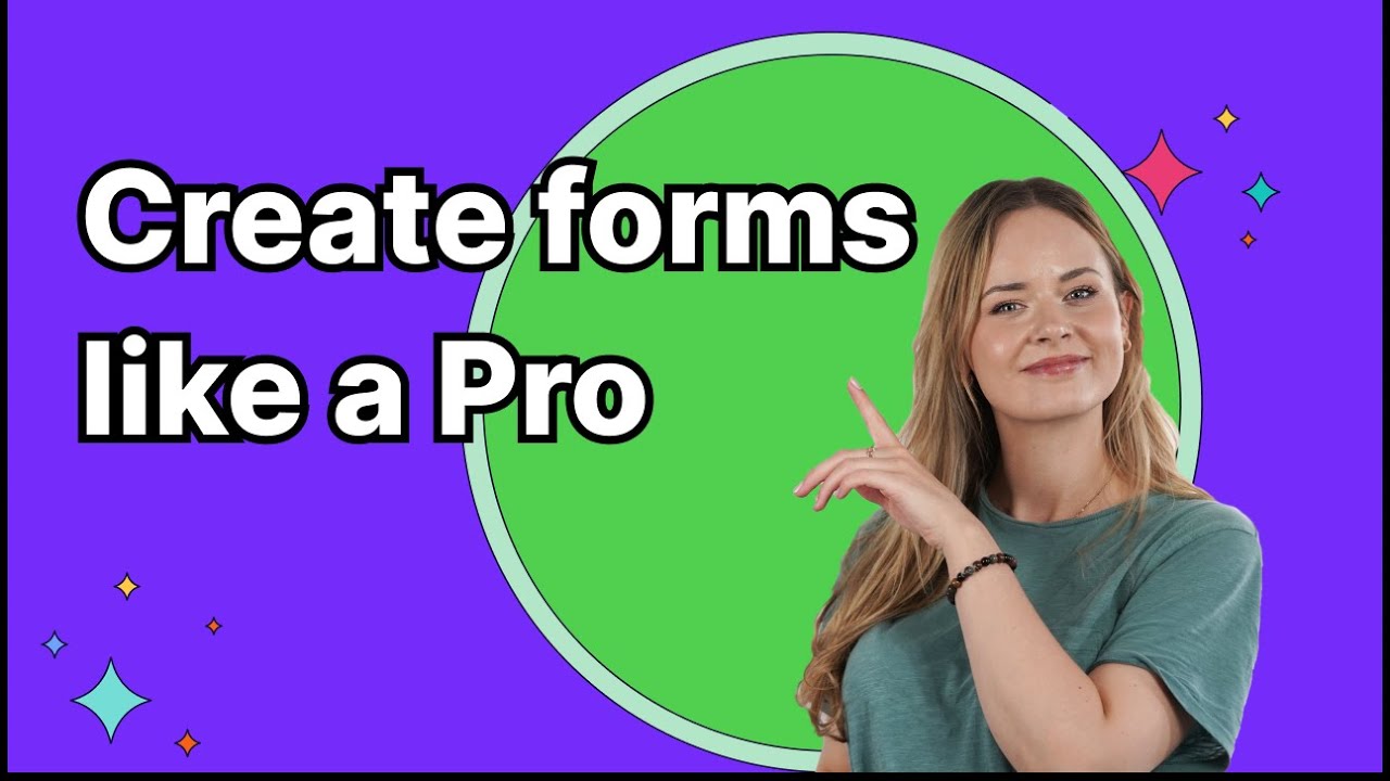 How to create an online form: Master the art of forms! - YouTube