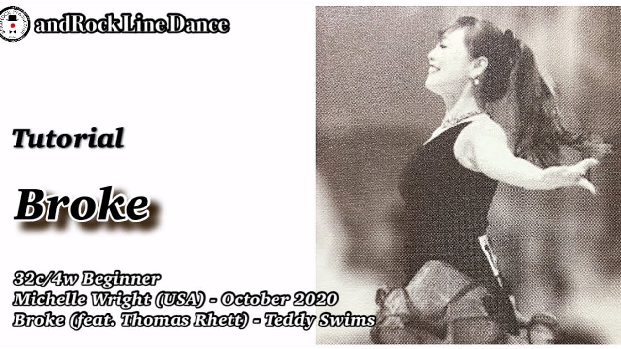Broke Line Dance(Beginner) - Tutorial - YouTube