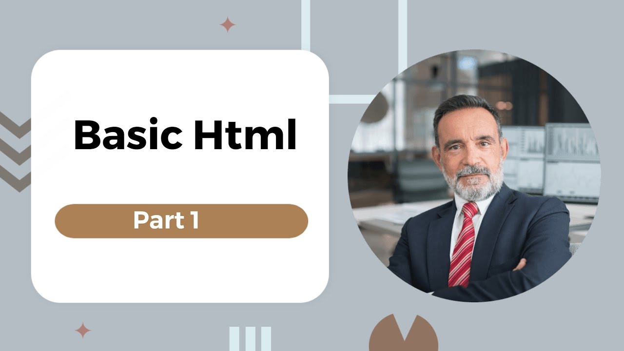 Basic Html Part 1 Bangla - YouTube