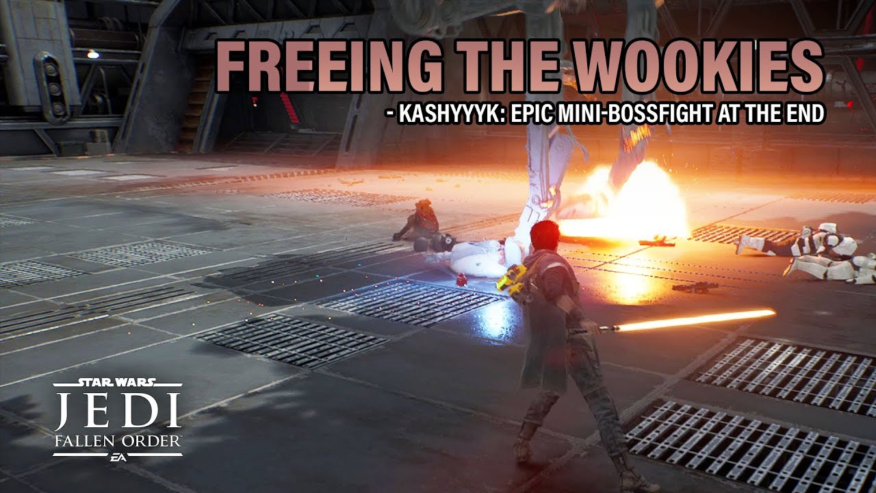 Freeing all the Wookies: Kashyyyk (STAR WARS Jedi: Fallen Order) - YouTube