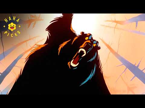 Balto Fights a GIANT Bear to Save Jenna in This EPIC Frozen Rescue | Balto