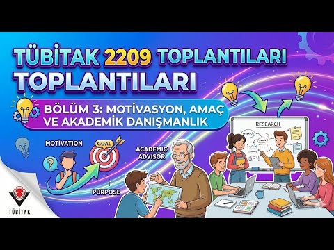Tübitak 2209 Toplantıları 3 Araştırmanın Motivasyonu, Amacı ve Akademik Danışmanlık