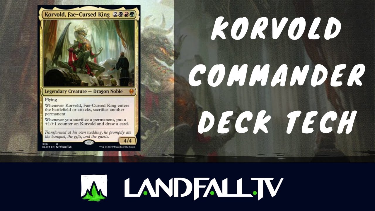 Korvold, Fae-Cursed King Decktech Commander en Español | Landfall TV ...