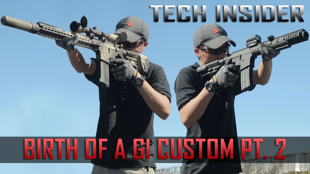 Tech Insider - Birth of a GI Custom - Part 2 - Airsoft GI - YouTube