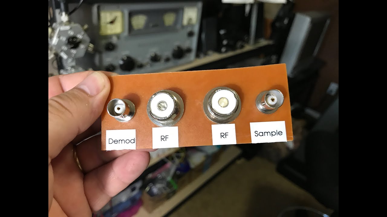 Homebrew: RF Sampler & AM Demodulator to test AM Transmitters, May 13 ...