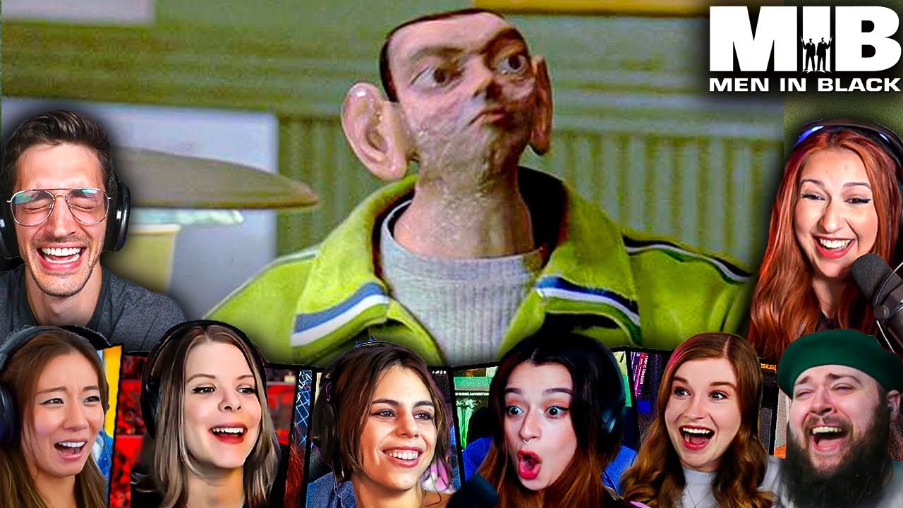 TOP "Jeebs Loses His Head" Reactions! Men In Black (1997) Movie ...