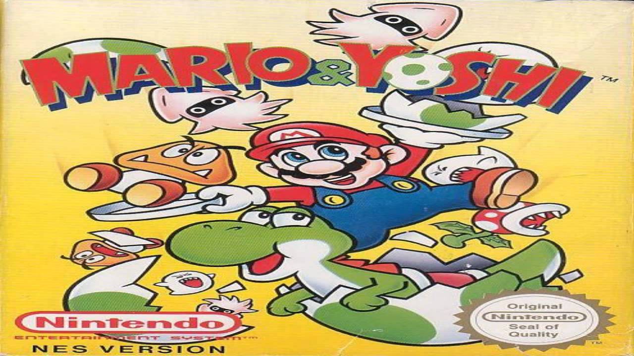 Mario & Yoshi [NES] - 2 Player Menu - YouTube
