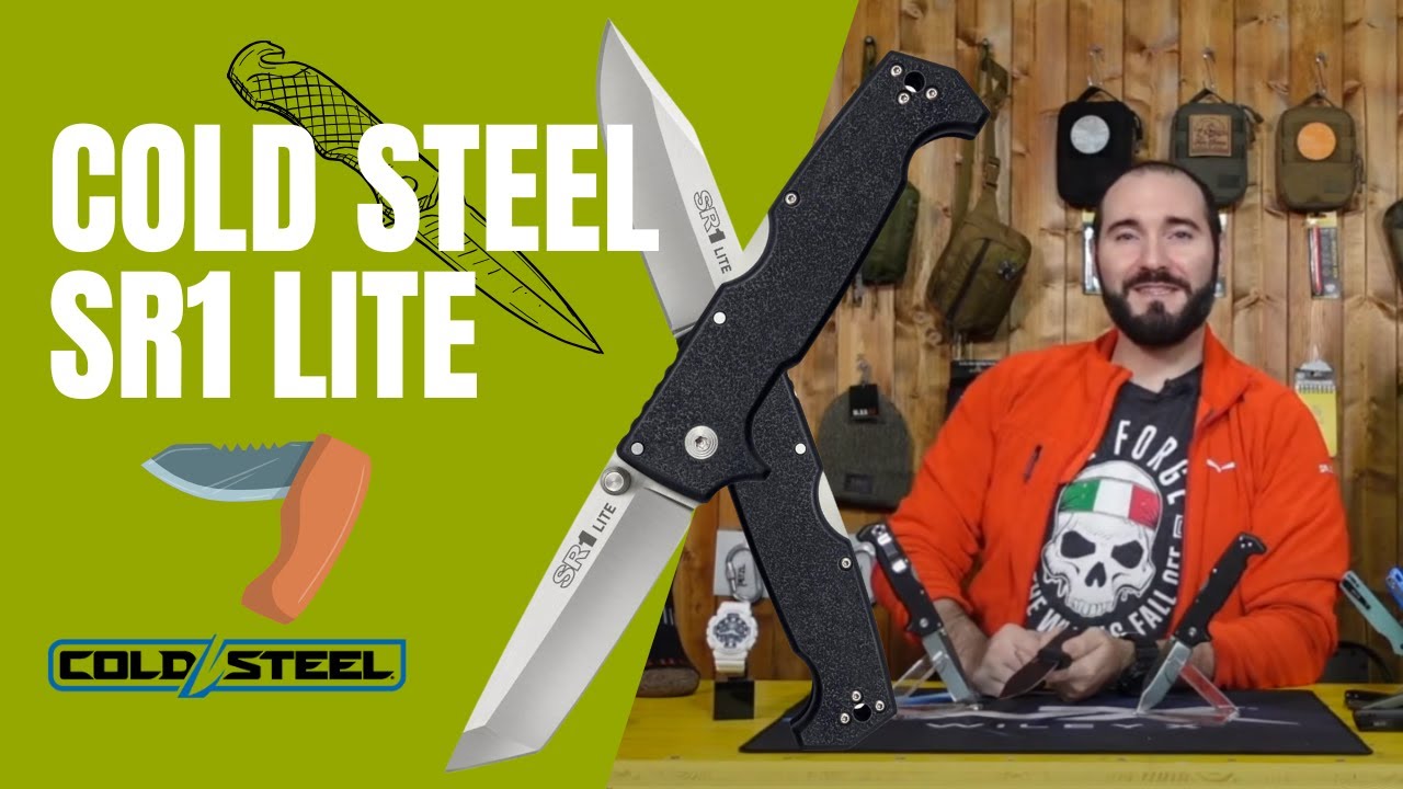 COLD STEEL SR1 LITE E COME FUNZIONA IL TRI-AD LOCK - RECENSIONE ...