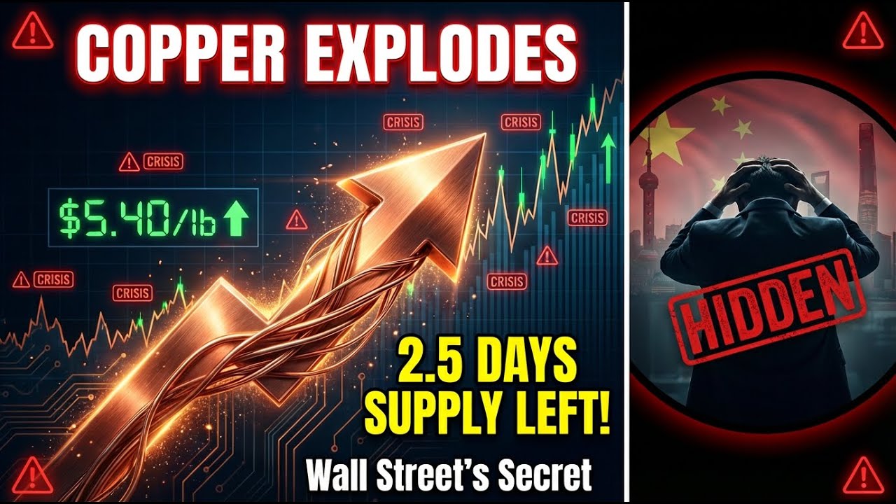 COPPER EXPLOSION: Secrets Wall Street Doesn't Want You to Know! 💰 - YouTube