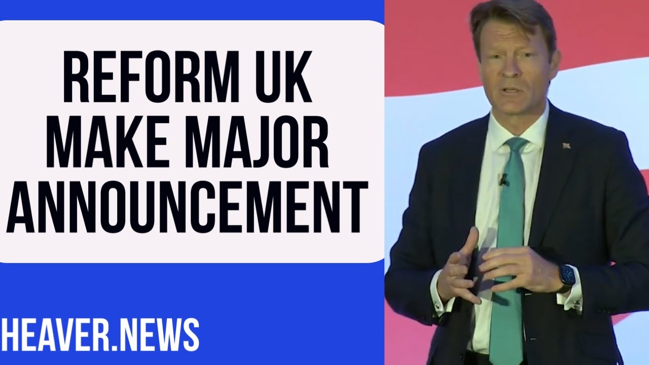 Reform UK Make MAJOR Announcement - YouTube