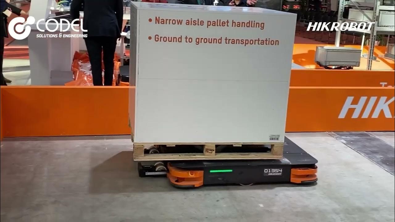Codel HIK robots AMR Manoeuvrable Pallet Ground to ground Handling ...
