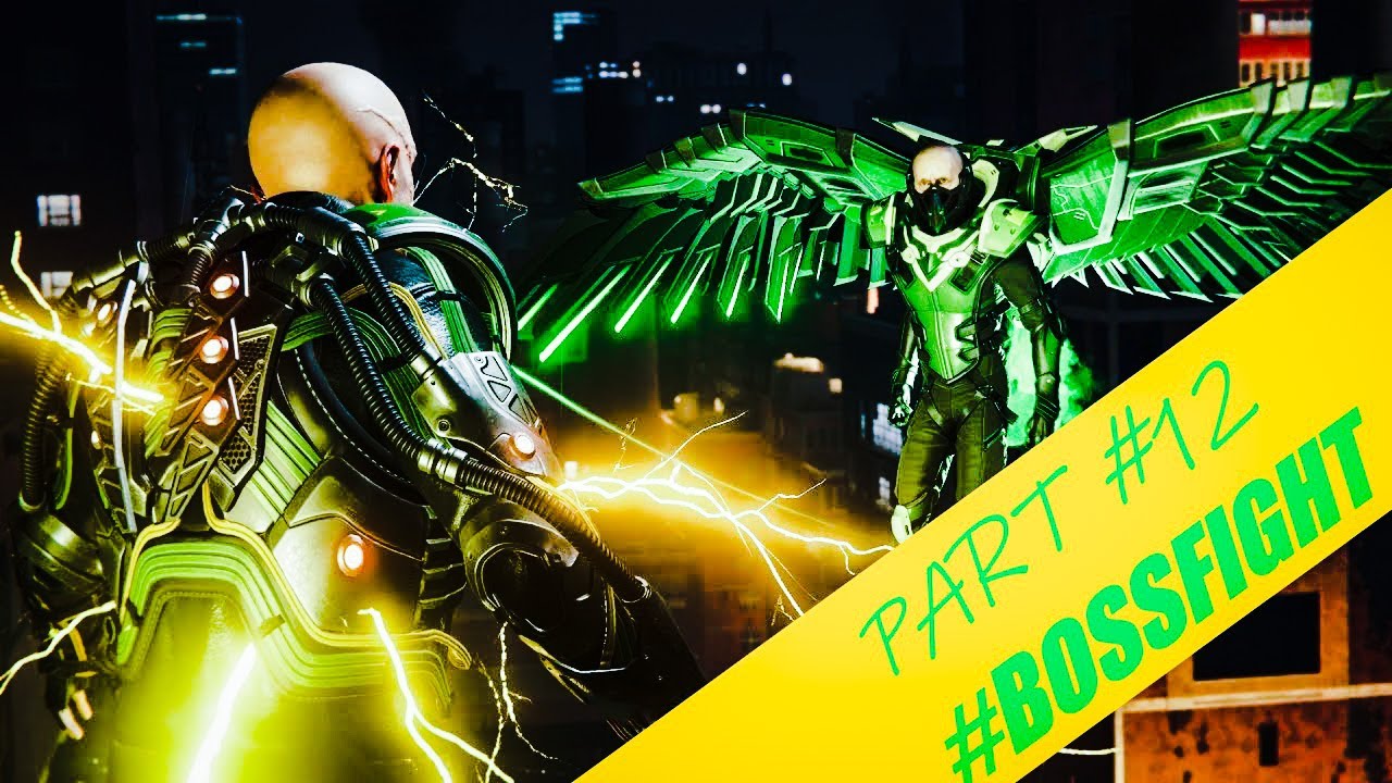 Marvel's Spider-Man PS4 Walkthrough Part 12 [720P] #ELECTRO #VULTURE # ...