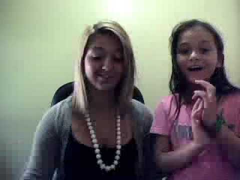 Haley and Hope's First video ever. - YouTube