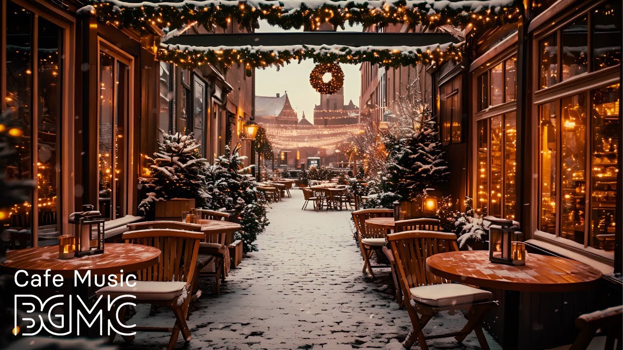🎷 Cozy Christmas Jazz Cafe: Smooth Saxophone Holiday Music for Winter ...