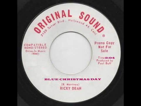 Ricky Dean - Blue Christmas Day - YouTube