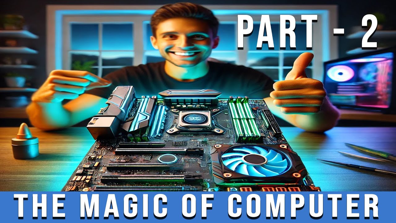 How does Computer Hardware Work 3D Animated Part 2 - YouTube