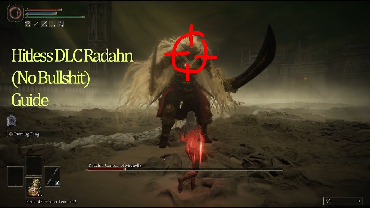 Promised Consort Radahn - In Depth Hitless Guide (No Parries,) - YouTube