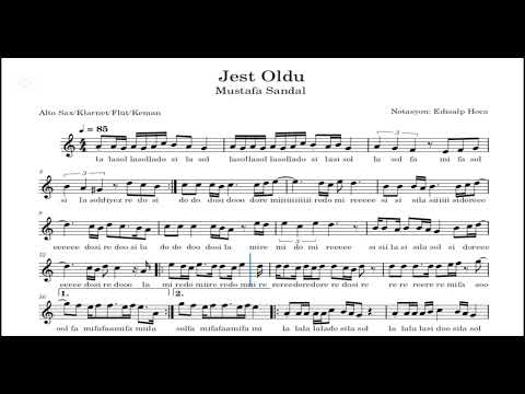 Jest Oldu - Mustafa Sandal - Alto Sax/Klarnet/Flüt/Keman