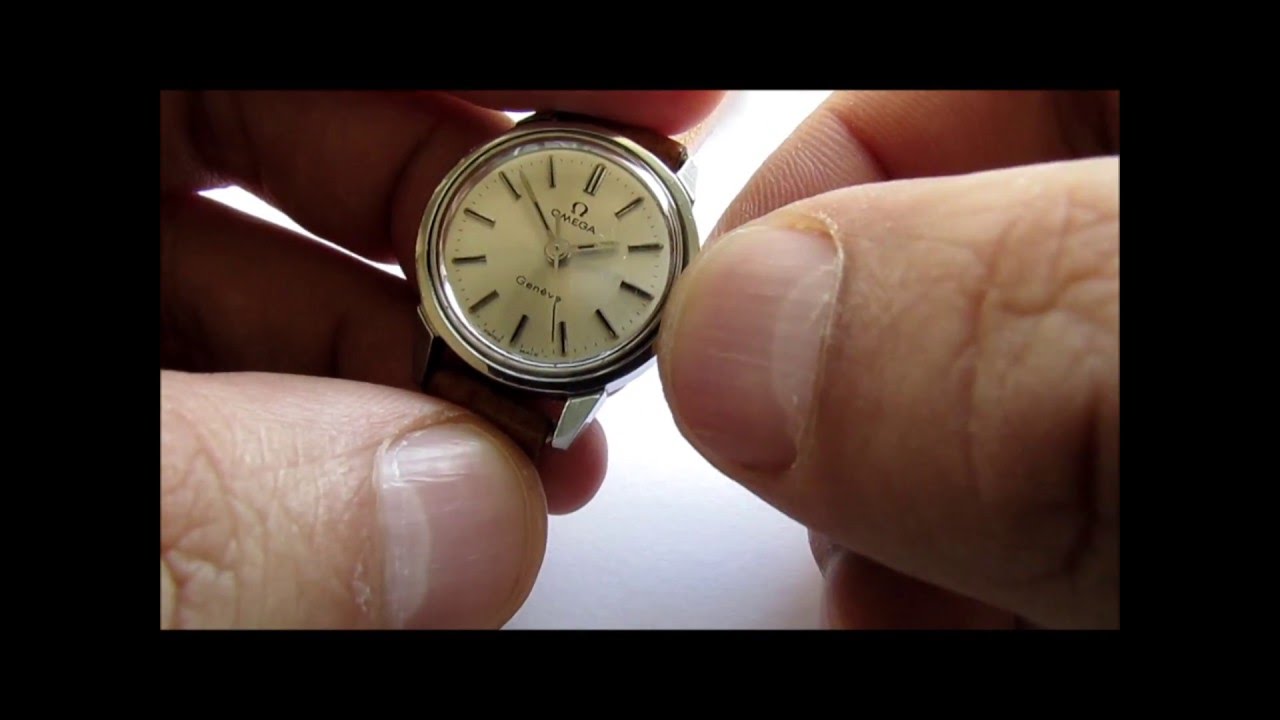 Omega Geneve Ladies Wristwatch Cal 635 - YouTube