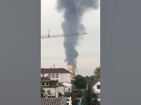 BASF EXPLOSION Ludwigshafen 17.10.2016 live - YouTube
