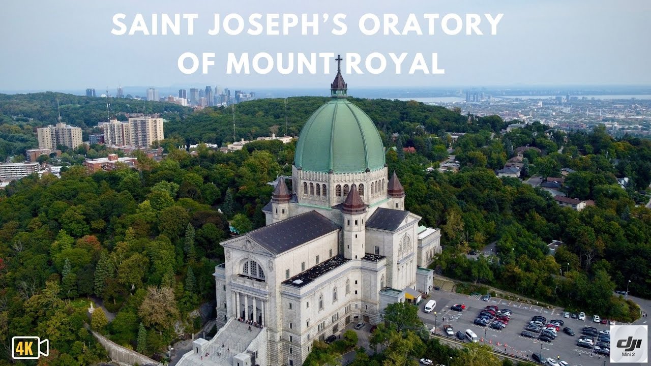 Saint Joseph's Oratory of Mount Royal, Montreal 🇨🇦 [4K Drone Video ...