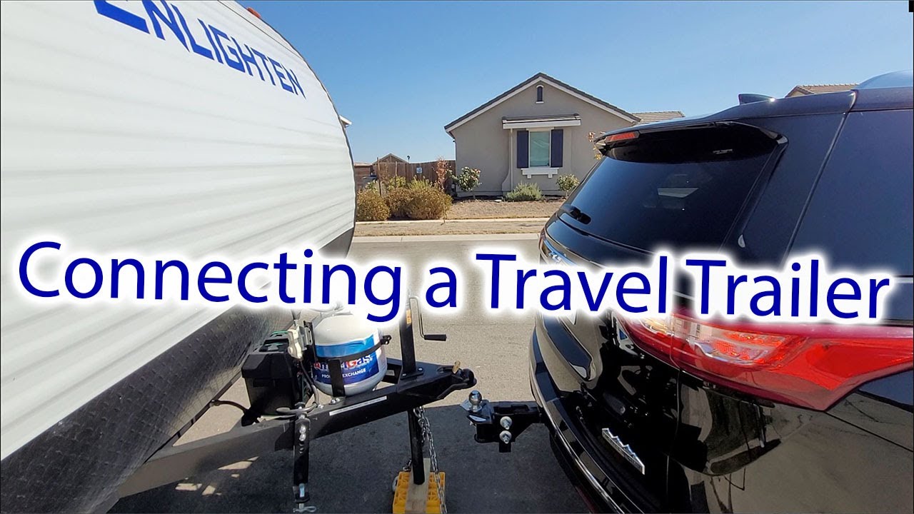 Connecting a Travel Trailer to your Vehicle with Sway Bars - YouTube