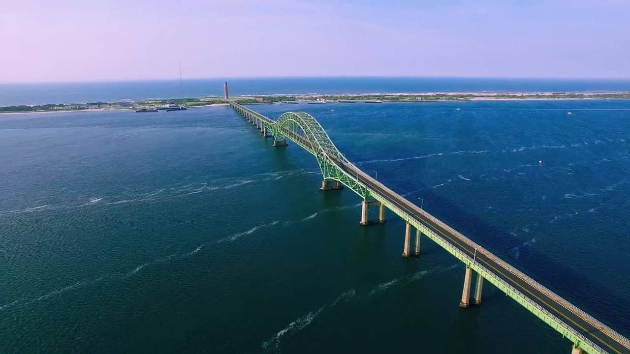 Fire Island Inlet & Bridge - WATCH full screen HD - YouTube