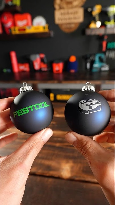 FESTOOL 💚 Battle opener BTTL-FT1 🍼 Bobble hat WINH-FT1 🎩 Christmas bauble set WK-FT3 🎱 #festool ...