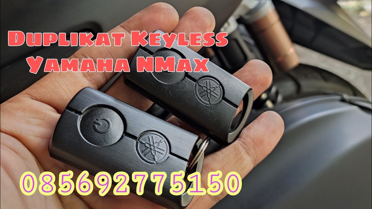 Duplikat Keyless Yamaha Nmax 085692775150 - YouTube