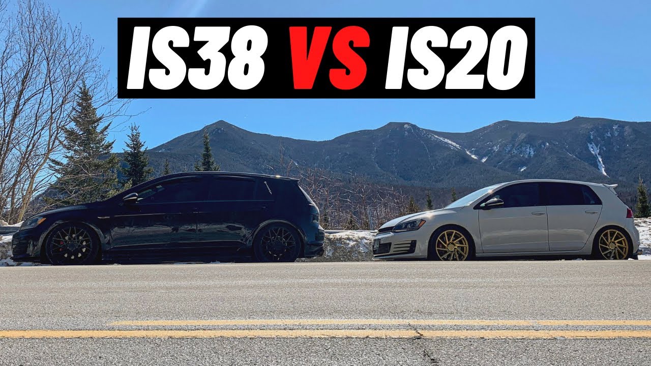 Stage 2 EQT IS20 MK7 VS Stage 3 APR IS38 MK7 - YouTube