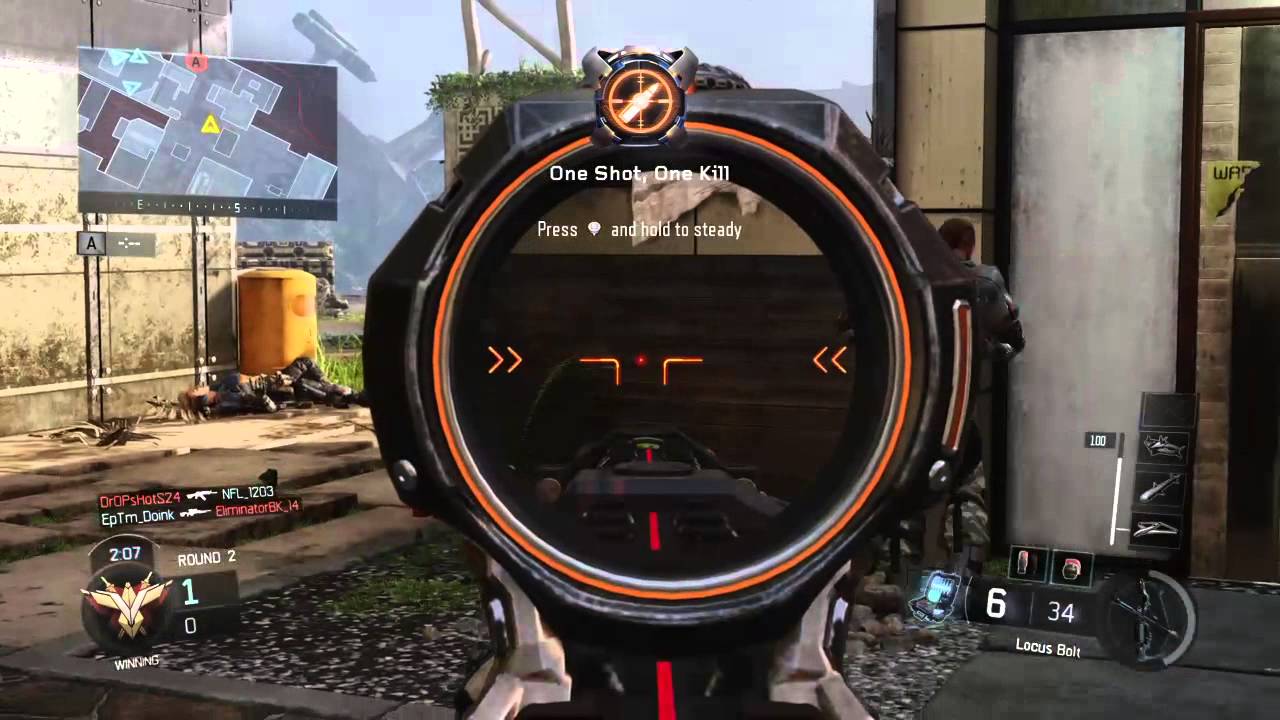 Cool BO3 Sniping Streak - YouTube