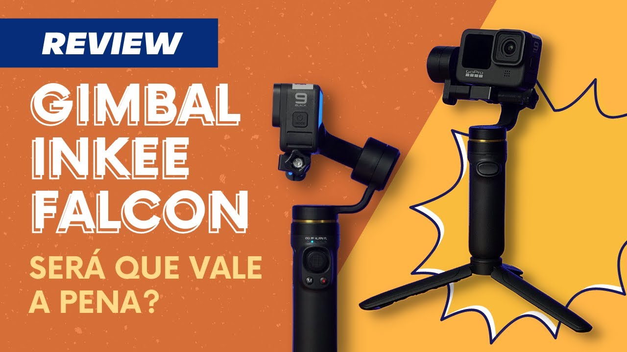 Inkee Falcon - Teste e apresentação do Gimbal de Ação - YouTube