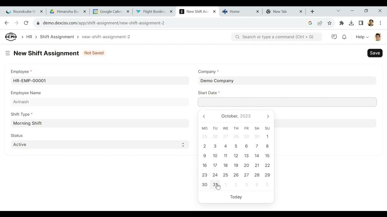 How To Create Shift Assignment - YouTube