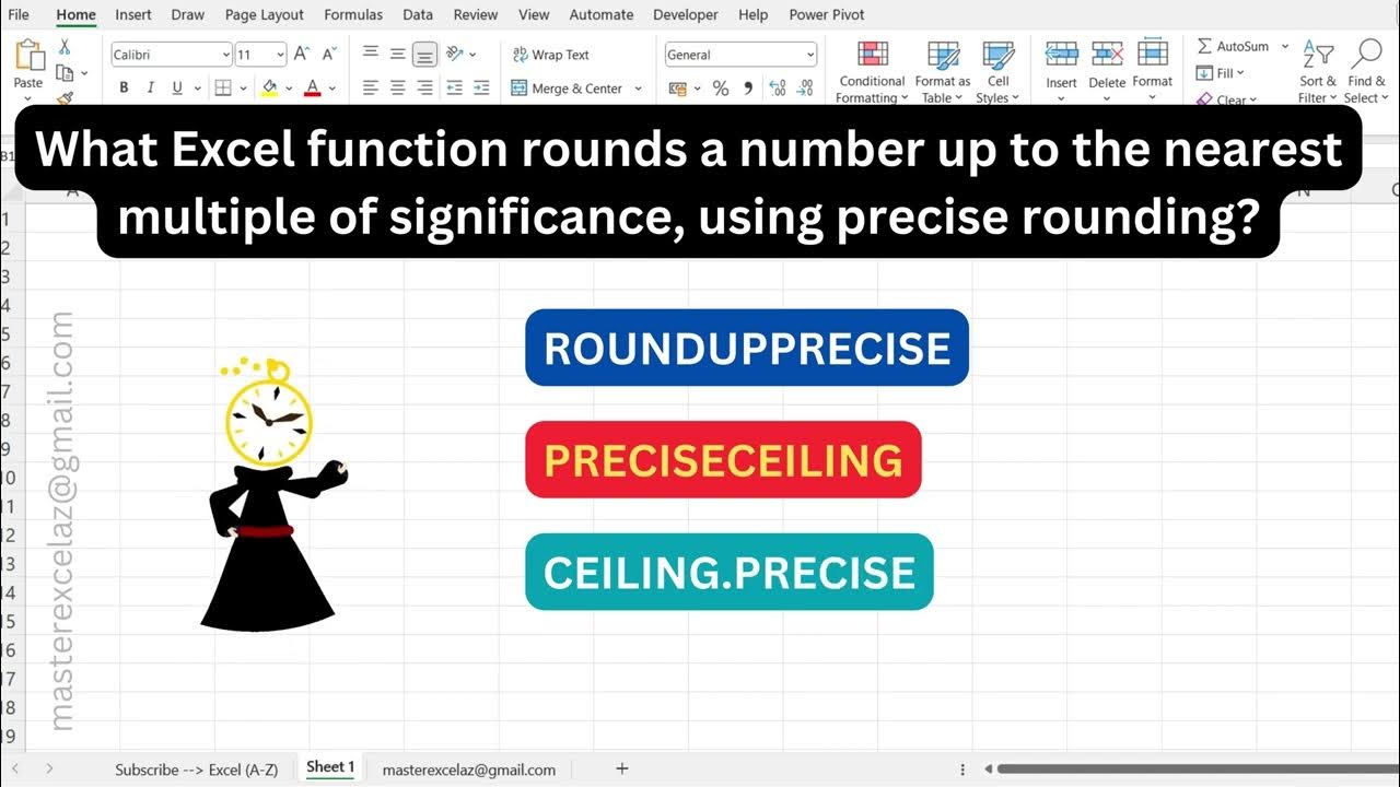 #83 - Excel formula question and answer - YouTube
