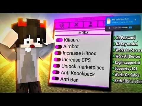 Insane Hack Client For MCPE 1.26+ 💀 || Hack Mods For Minecraft PE 🔥