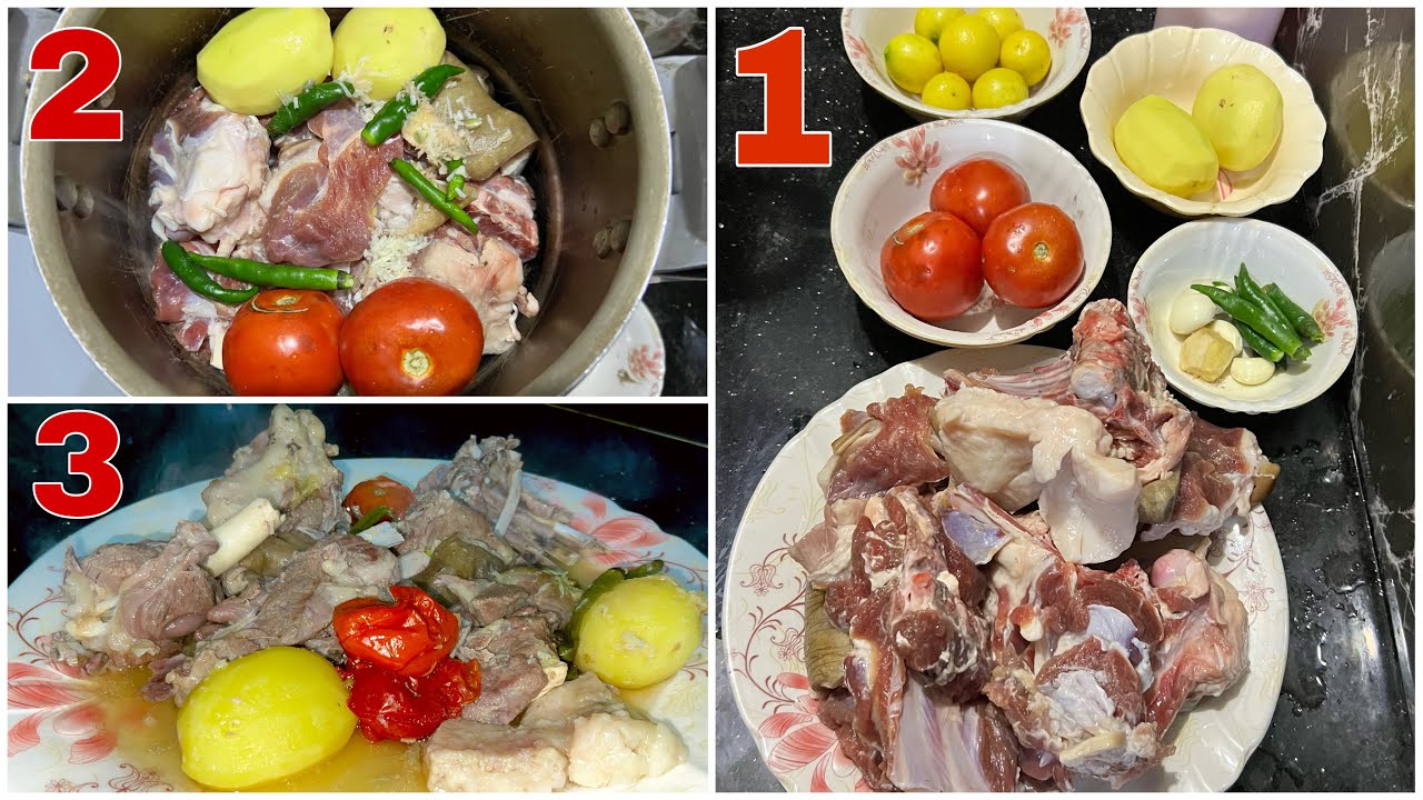 Dum Pukht Recipe | Namken Rosh | Traditional Dum Pukht | Afghani Dum ...