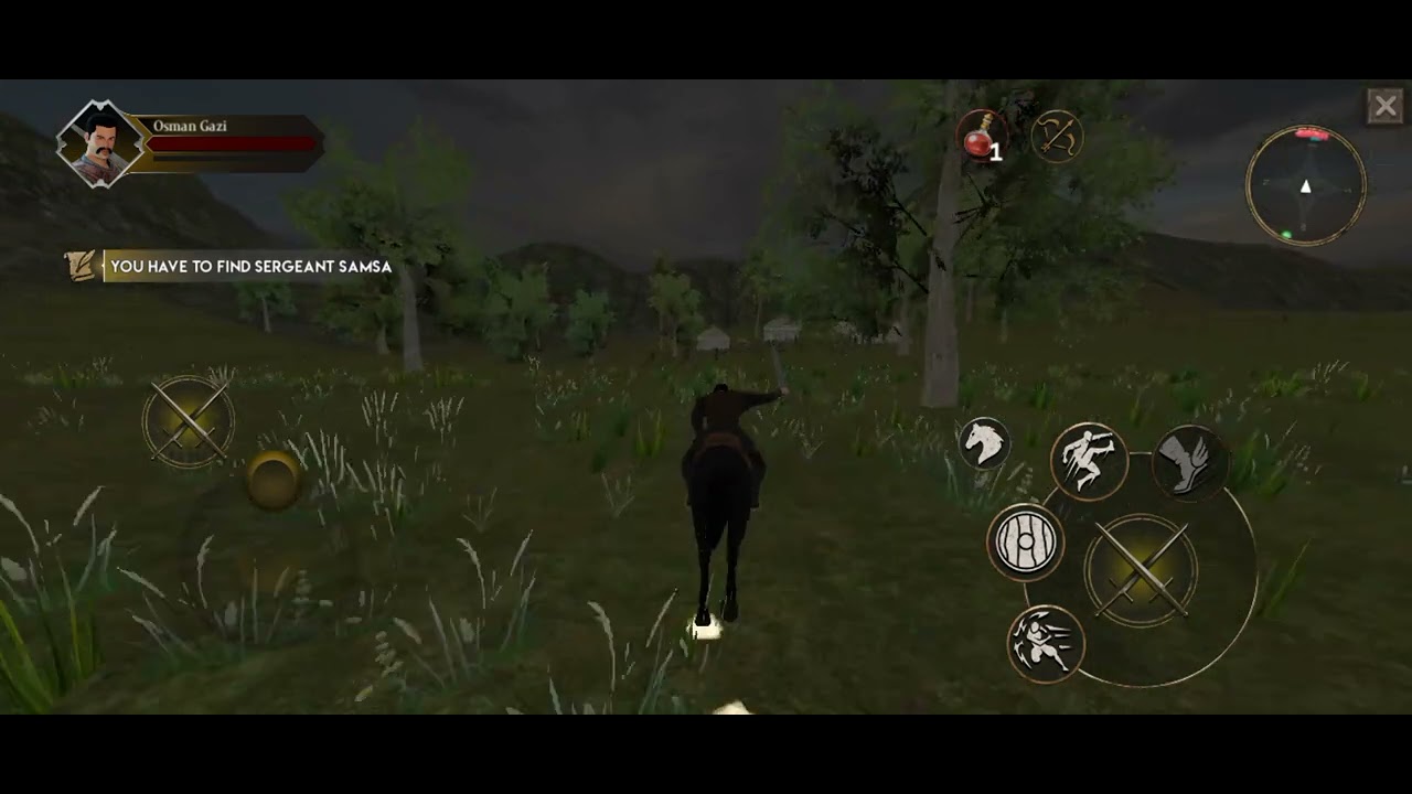 Osman ghazi Saves Samsa Cavus 🏹💯 @KurulusOsman #kurulusosman #gameplay ...