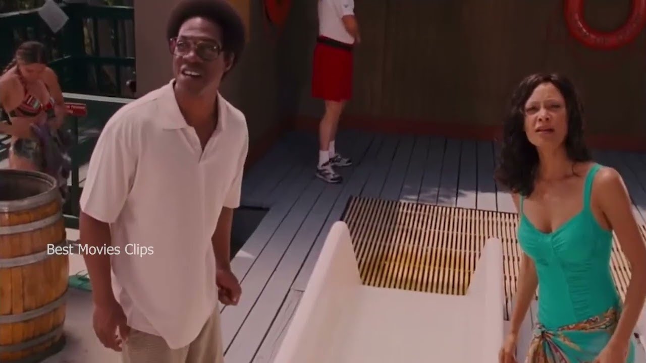Norbit water slide scene - YouTube