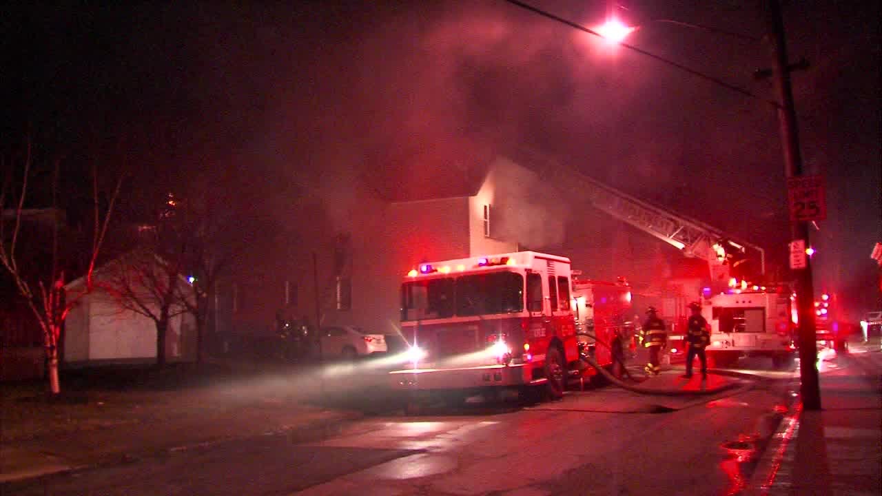 West 77th house fire - YouTube