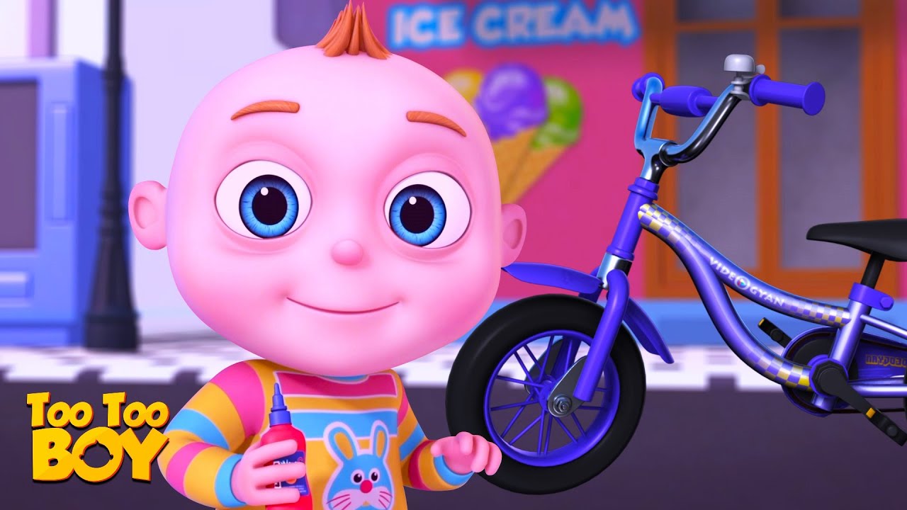 Squeaky Bicycle And Many More Episodes | Too Too Boy | Cartoon ...