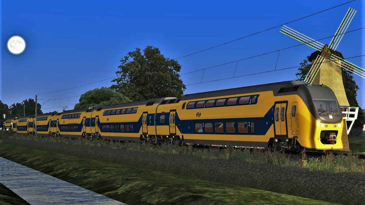 Train Simulator 2017 - Enkhuizen - Hoorn VIRMm NS - YouTube