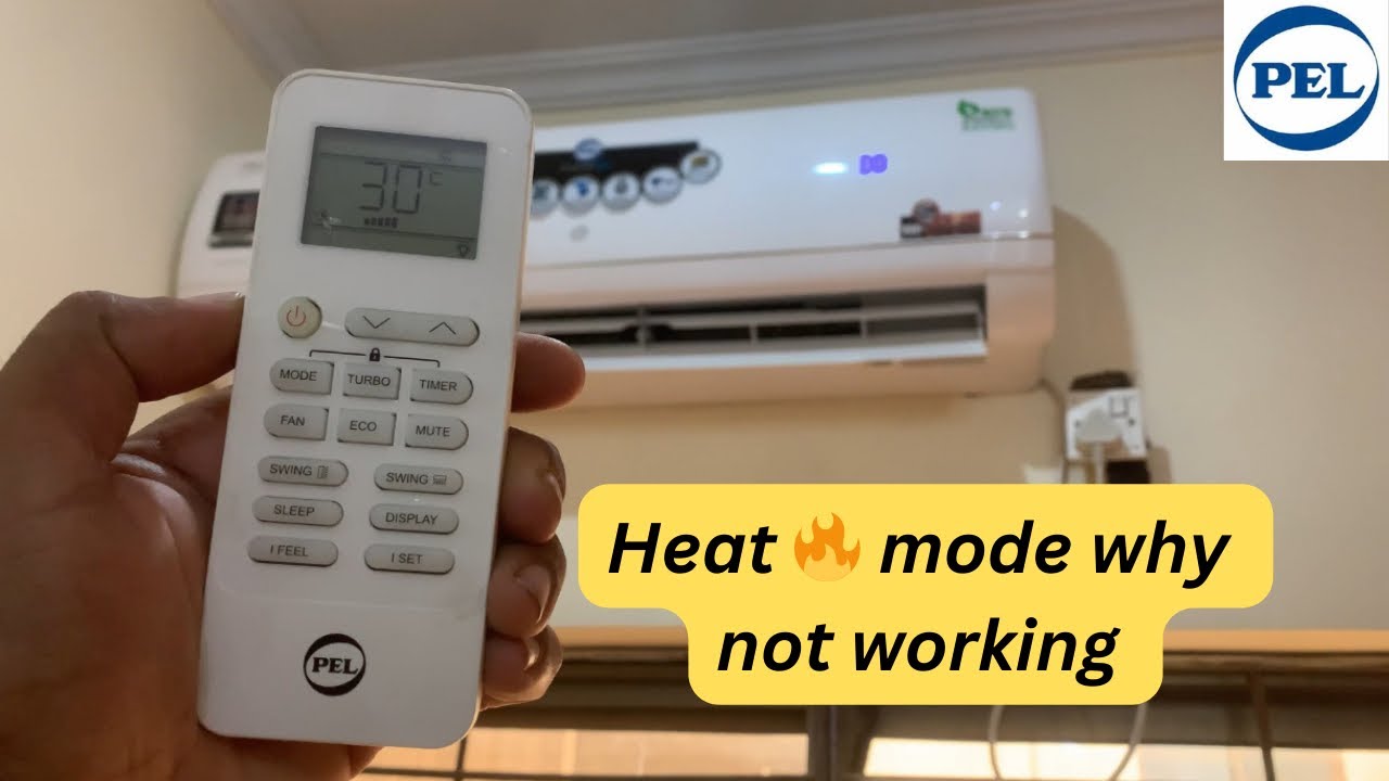 Pel dc inverter ac convert to heating mode || pel ac head mode Urdu ...