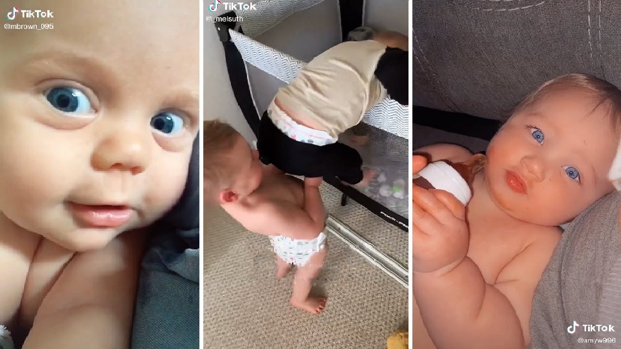 The Most Adorable Babies On Tiktok #40 #shorts - YouTube