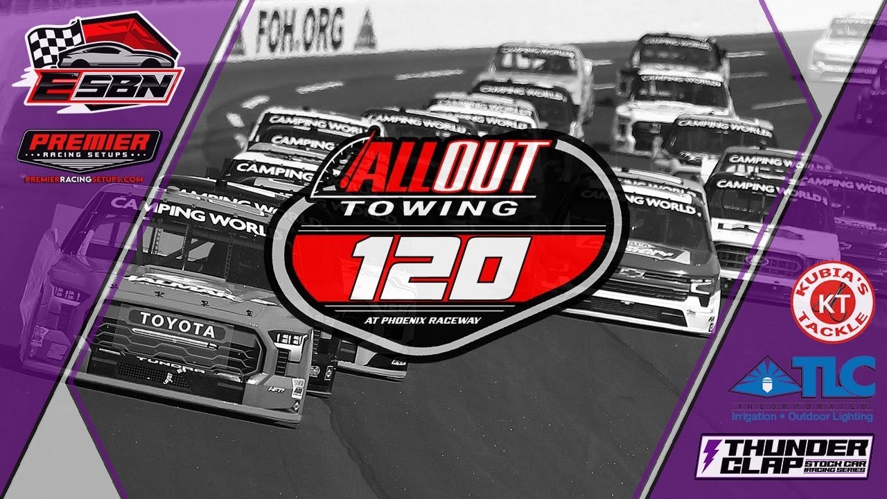 ThunderClap Stock Car iRacing Series | All-Out Towing 120 at Phoenix ...