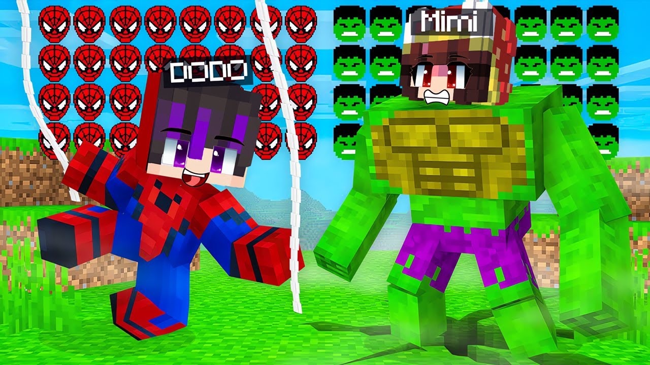 Bagaimana Dodo Menjadi Spider-Man dan Mimi Berubah Jadi Hulk di ...