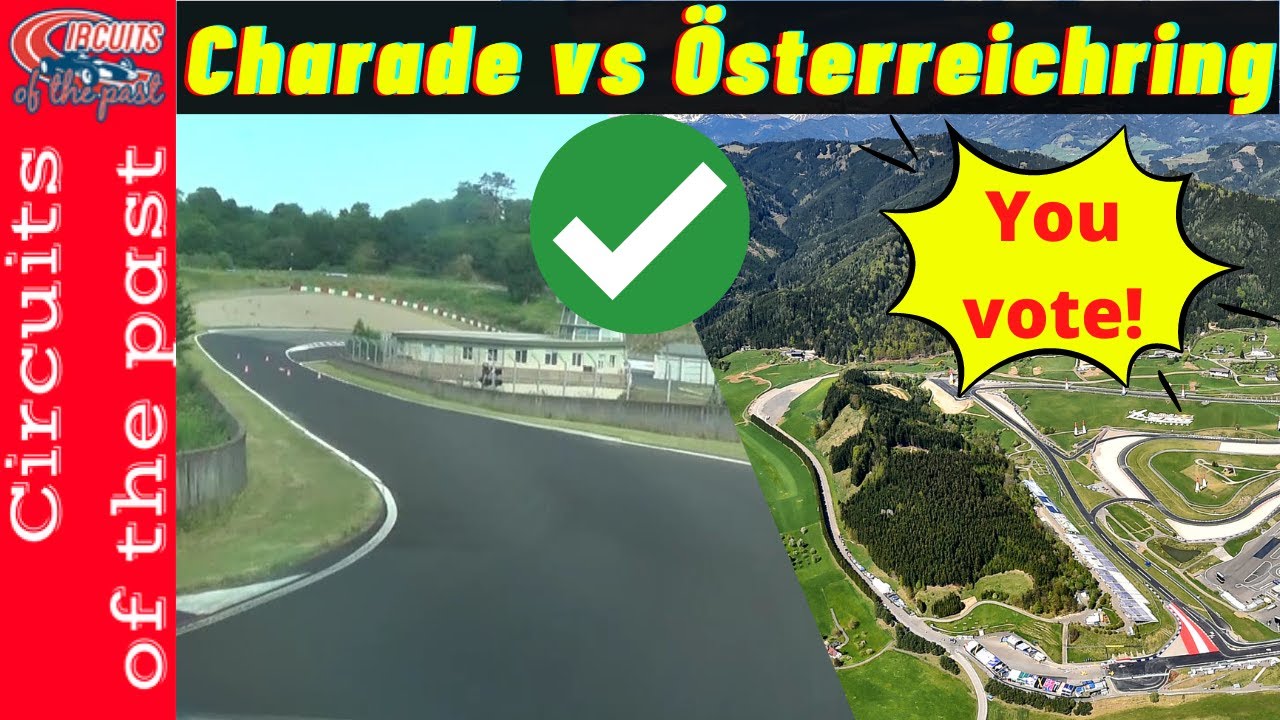 Charade Clermont Ferrand vs Österreichring - Battle of the Race Circuits 11 - YouTube