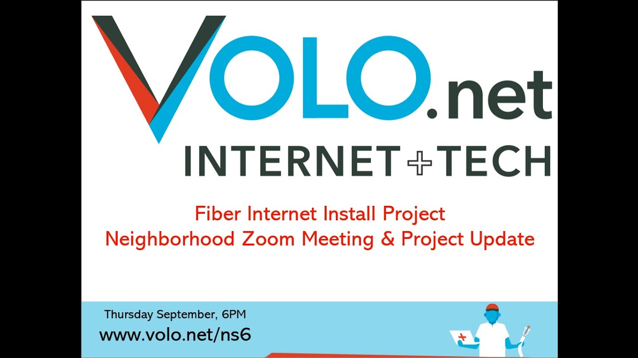 Volo Internet NS6 Fiber Internet Expansion Information Meeting - YouTube