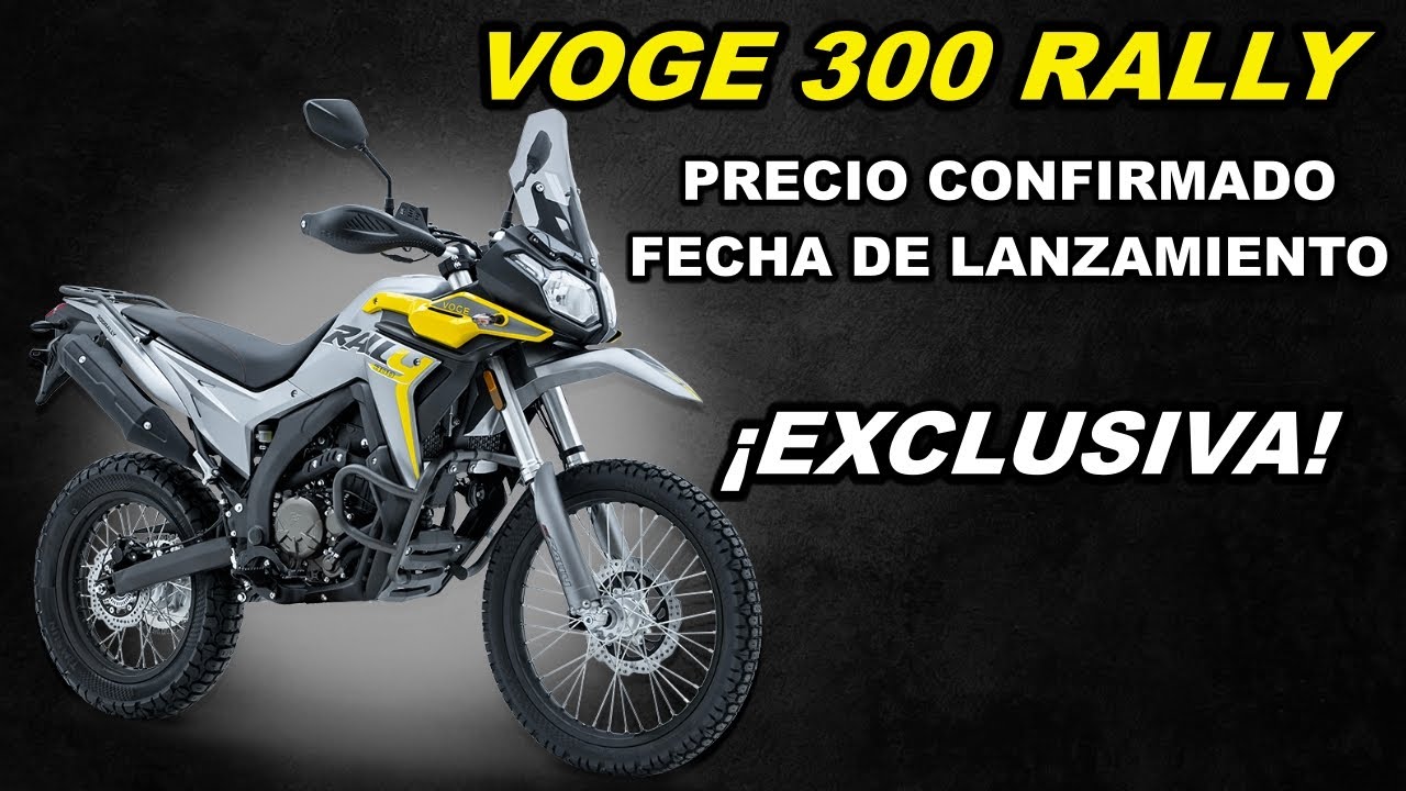 VOGE 300 RALLY| PRECIO Y FECHA DE LANZAMIENTO EN COLOMBIA| - YouTube